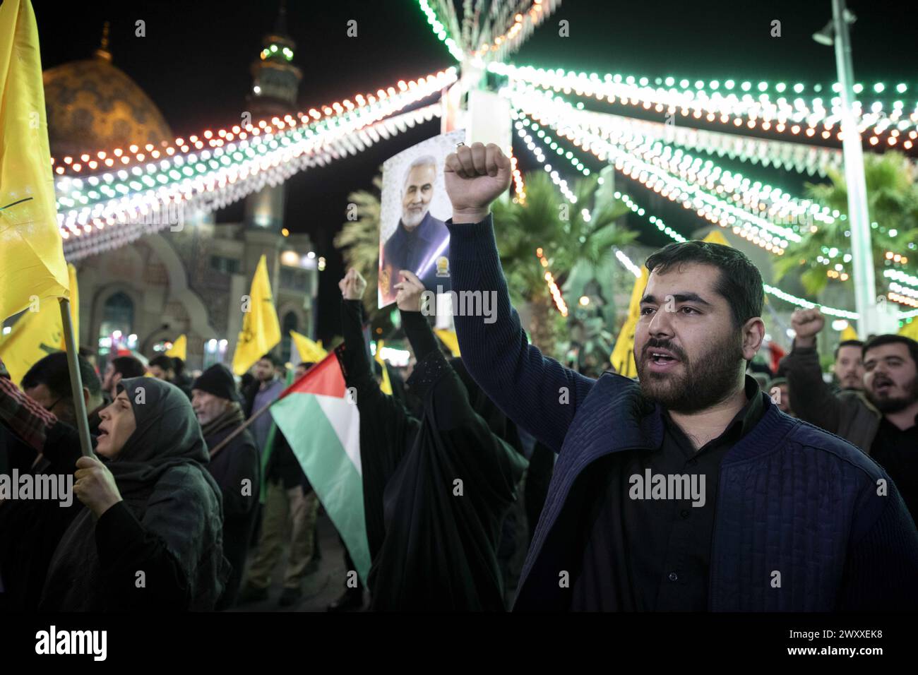 Iranian protester hi-res stock photography and images - Alamy