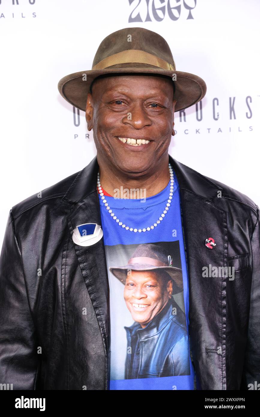 West Hollywood, California, USA. 1st April. 2024. Actor Lew Hopsen ...