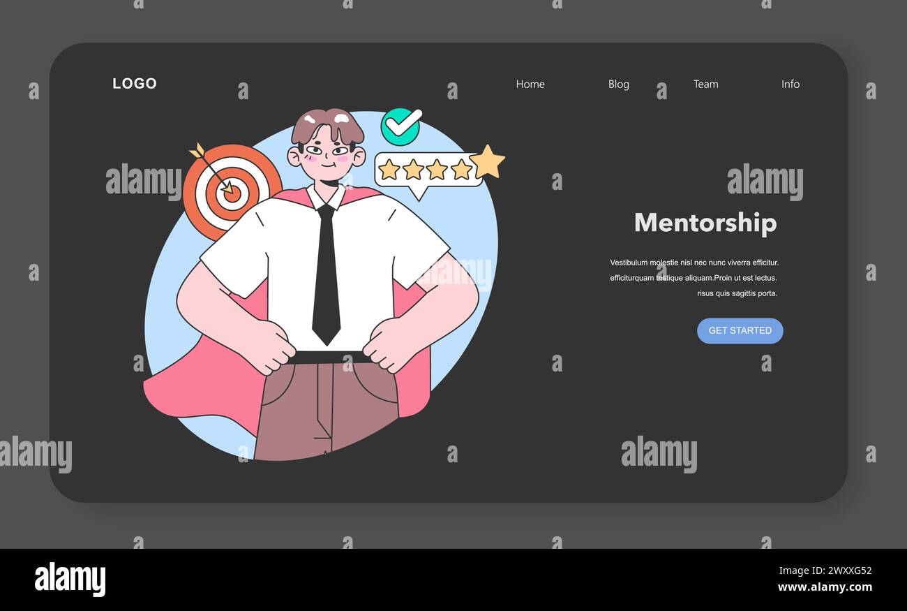 Performance excellence concept. Confident man with superhero cape ...