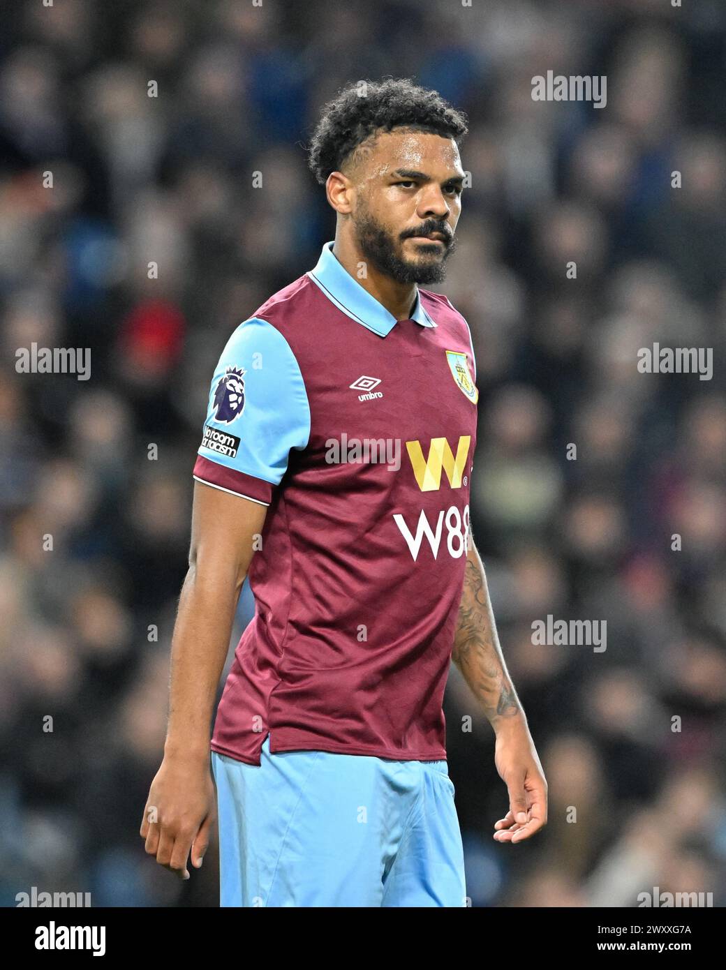 Lyle Foster of Burnley, during the Premier League match Burnley vs ...