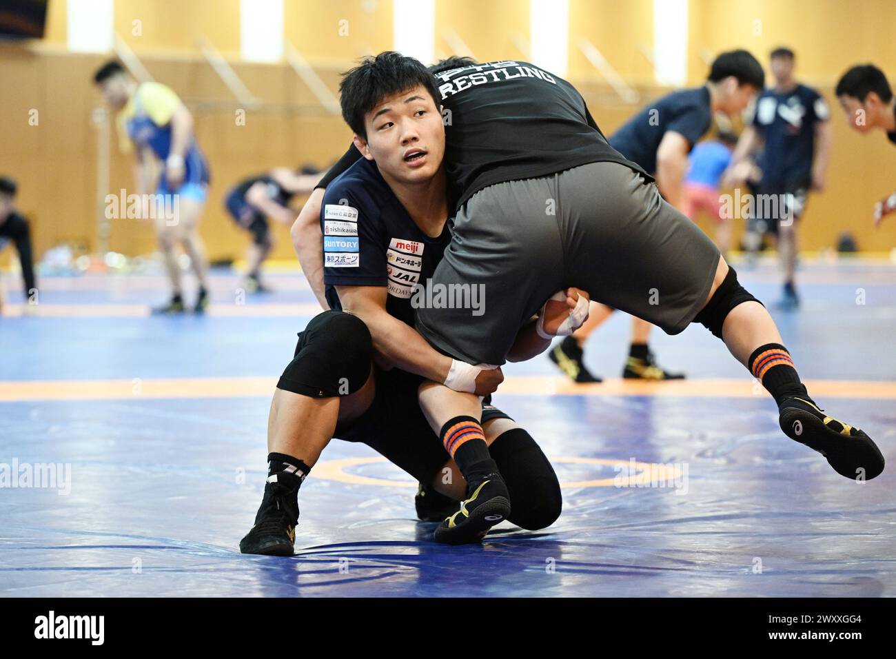Tokyo, Japan. Credit: MATSUO. 2nd Apr, 2024. Daichi Takatani Wrestling ...