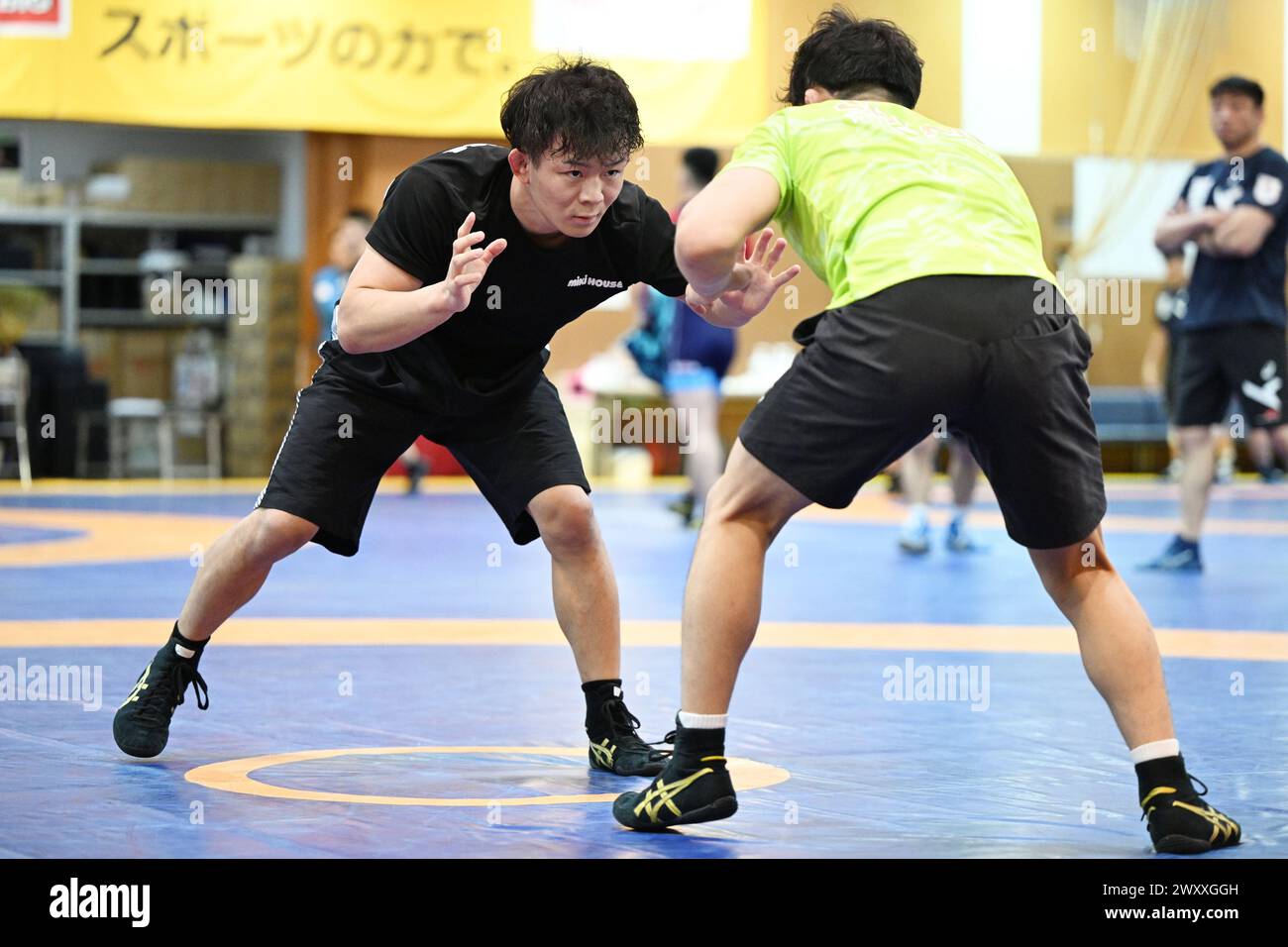 Tokyo, Japan. Credit: MATSUO. 2nd Apr, 2024. Rei Higuchi Wrestling ...