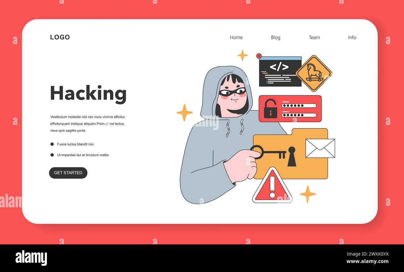 A clandestine hacker in a hoodie with sneaky eyes effortlessly bypasses ...