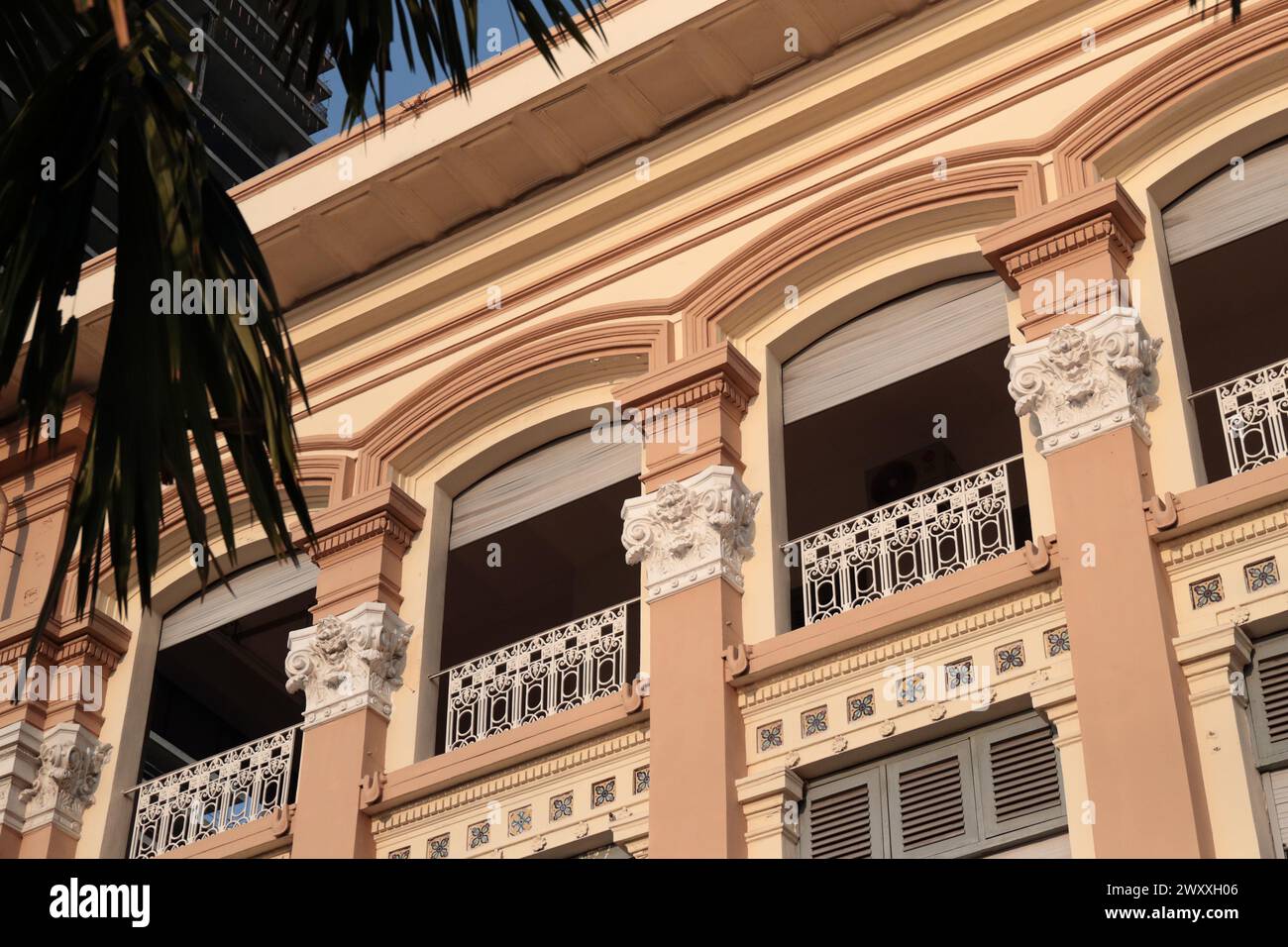 Colonial-style Customs Department Building, Ho Chi Min City (Saigon ...