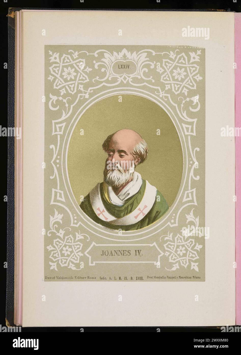 Pope john the fourth hi-res stock photography and images - Alamy