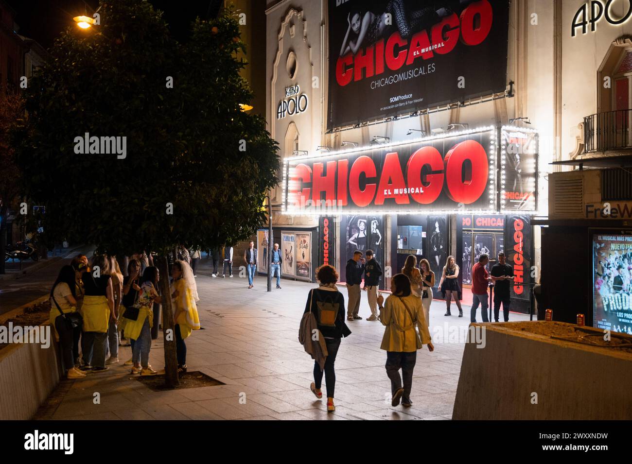 Madrid, Spain. 24th Mar, 2024. The musical hit original Broadway ...