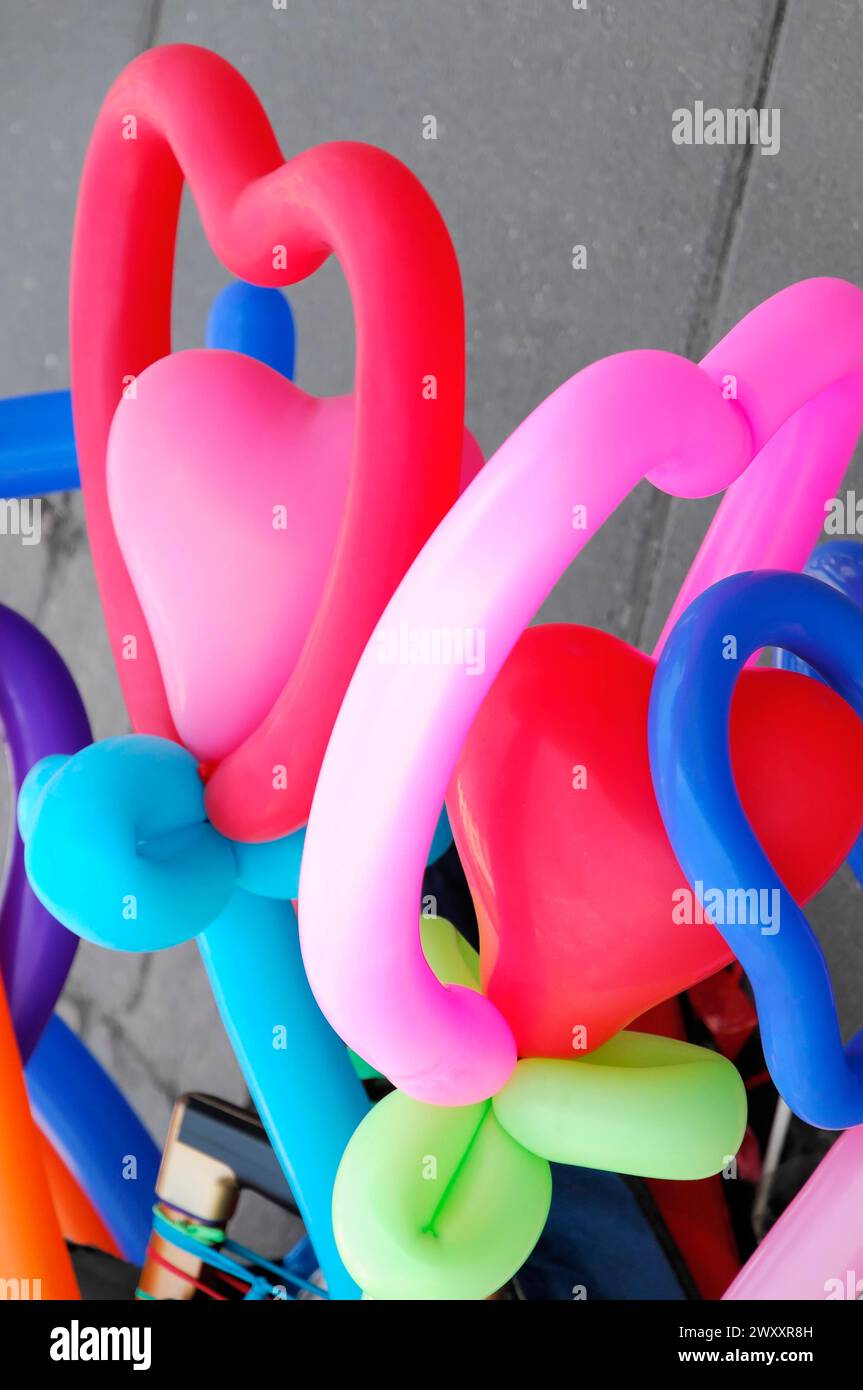 Various shapes of balloon hi-res stock photography and images - Alamy