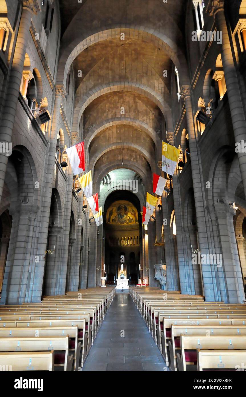 Cathedral, Monte Carlo, Principality of Monaco, The interior of a ...
