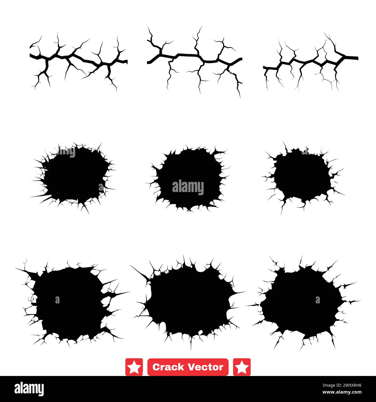 Crack craft Stock Vector Images - Alamy