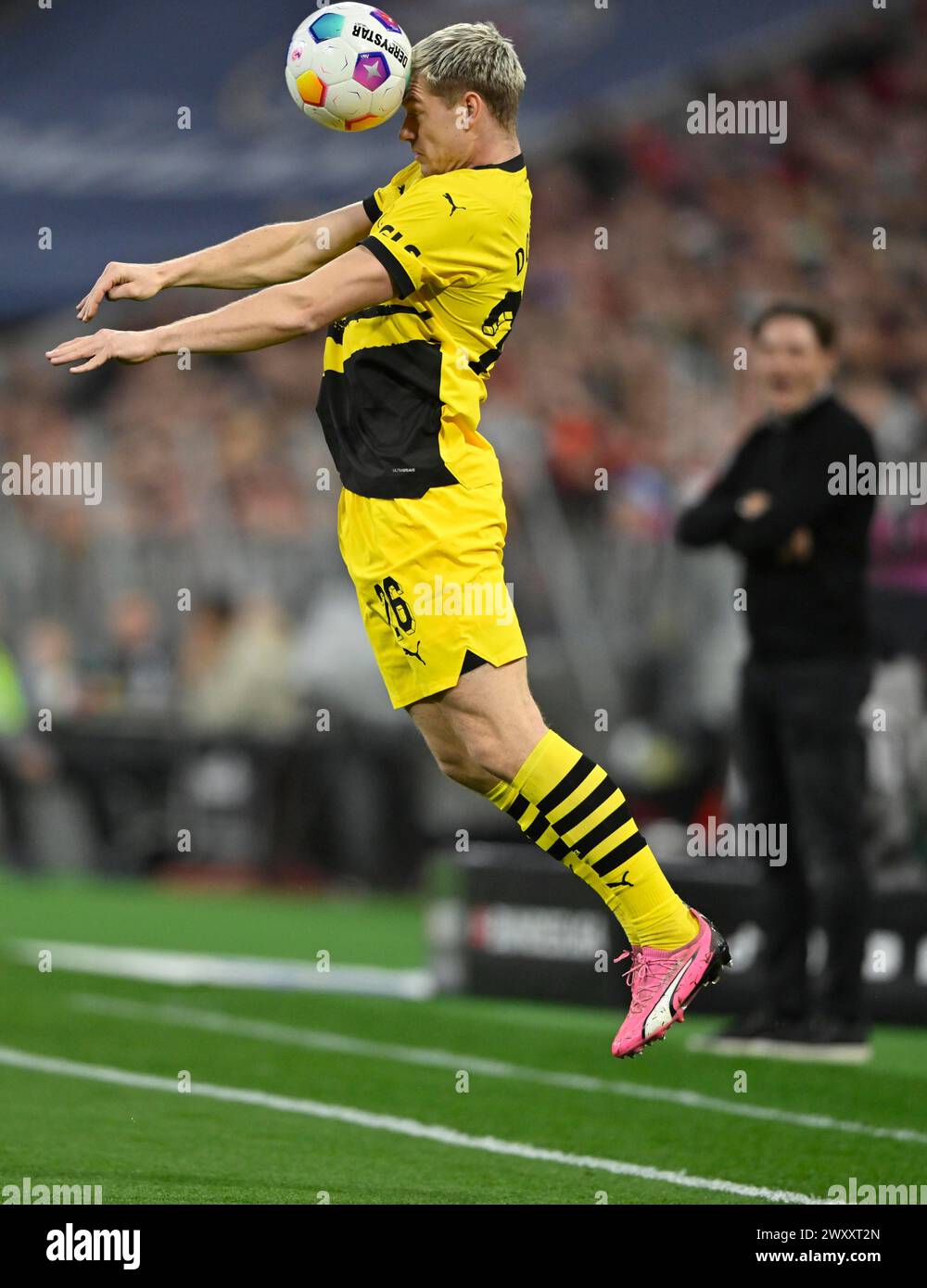 Julian Ryerson Borussia Dortmund BVB (26) Action on the ball, German ...