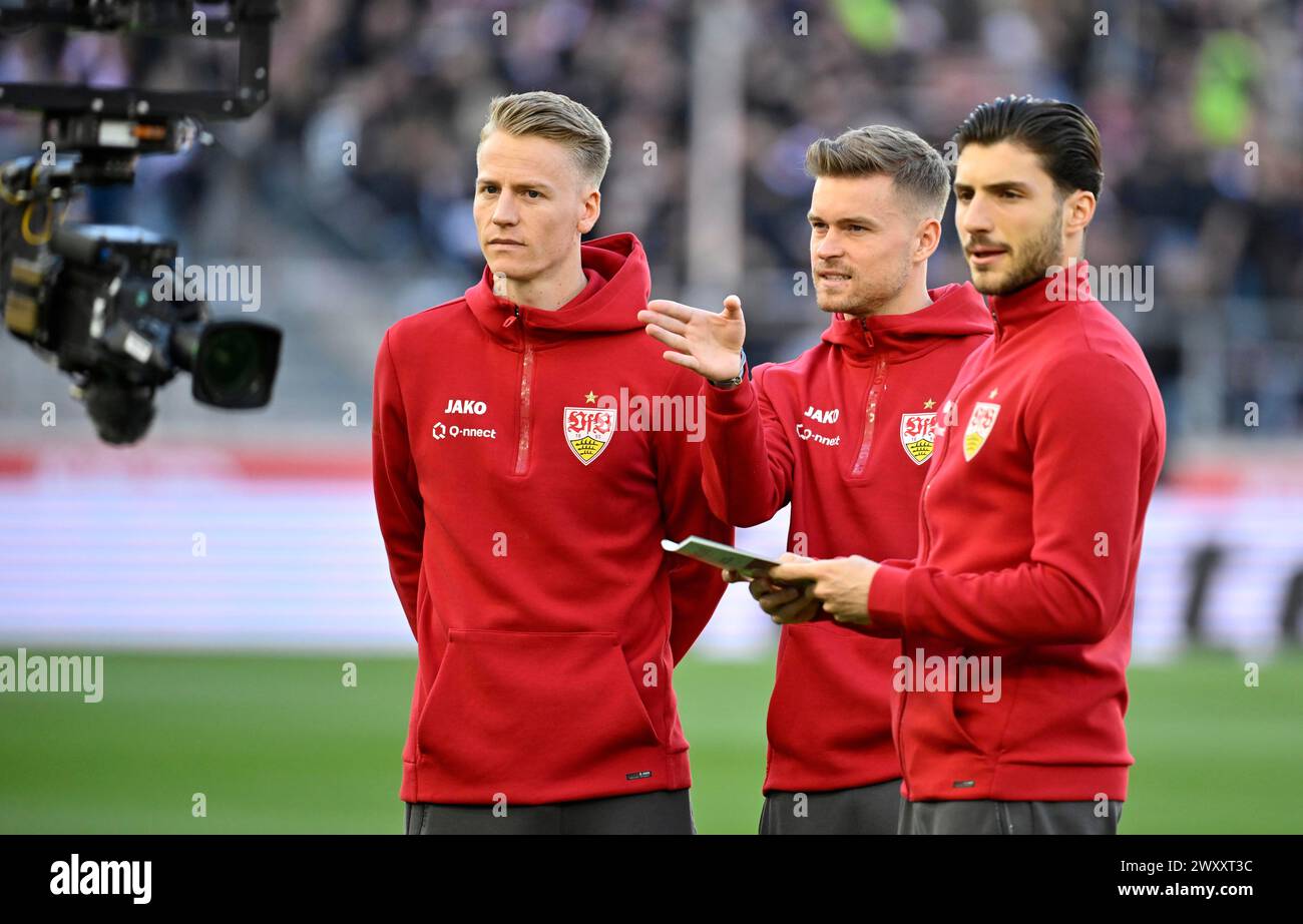 Chris Fuehrich VfB Stuttgart (27) Maximilian Mittelstaedt VfB Stuttgart ...