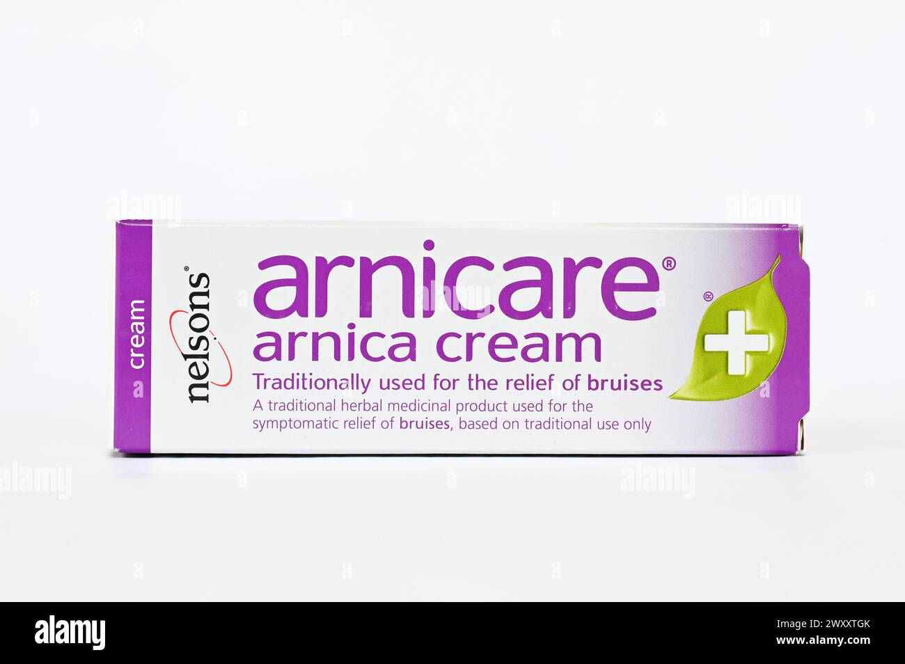 Arnica cream bruise relief medication Stock Photo - Alamy