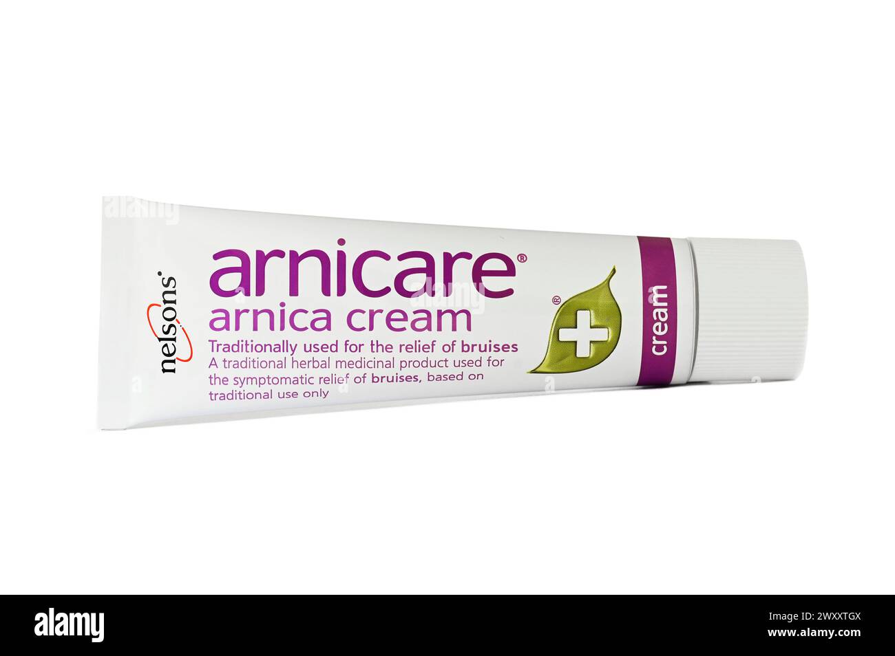 Arnica cream bruise relief medication Stock Photo - Alamy