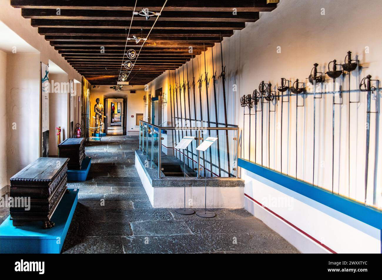 Arms Museum, Castle of San Giusto, medieval castle and fortress, 15th ...