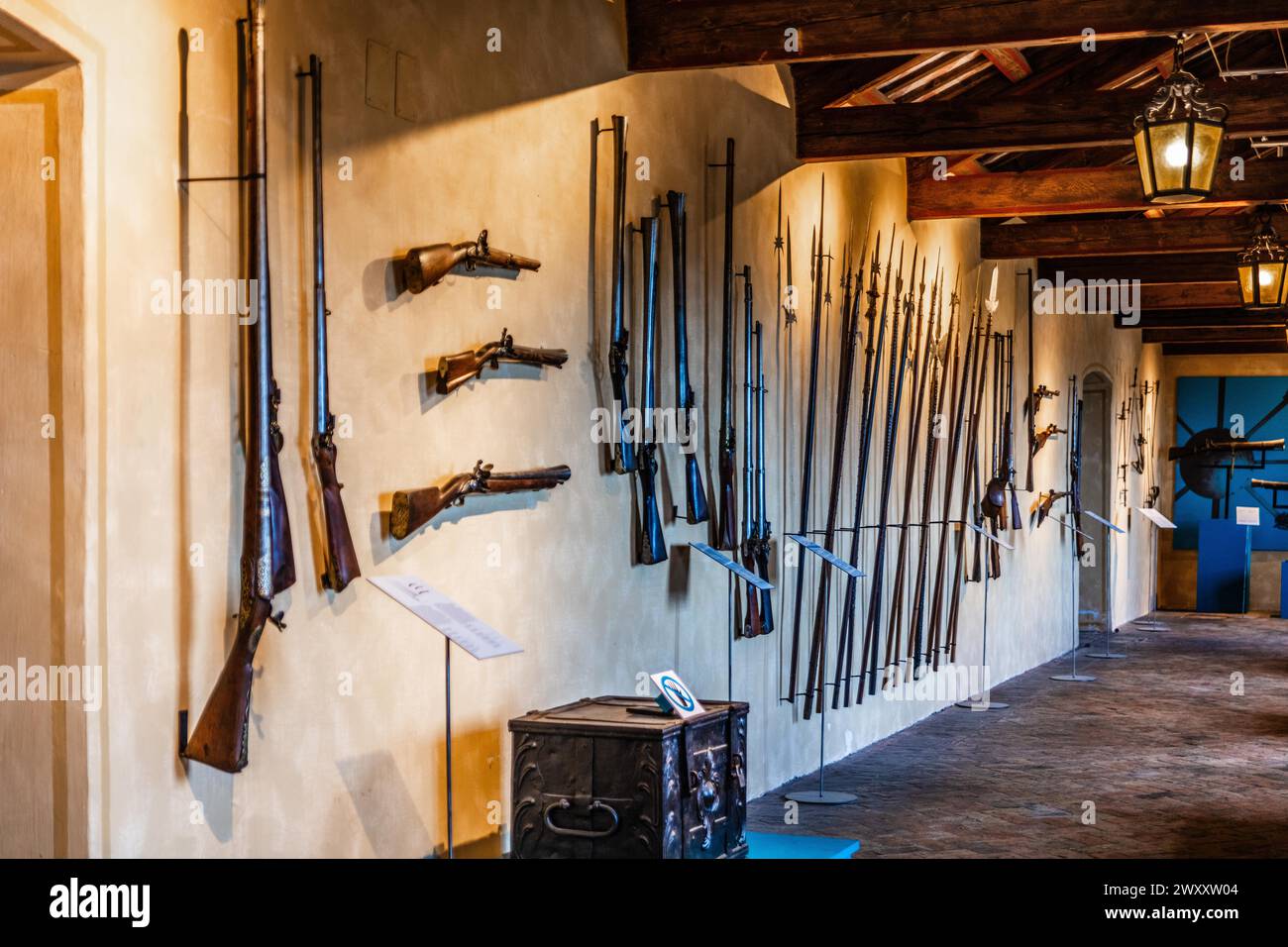 Arms Museum, Castle of San Giusto, medieval castle and fortress, 15th ...