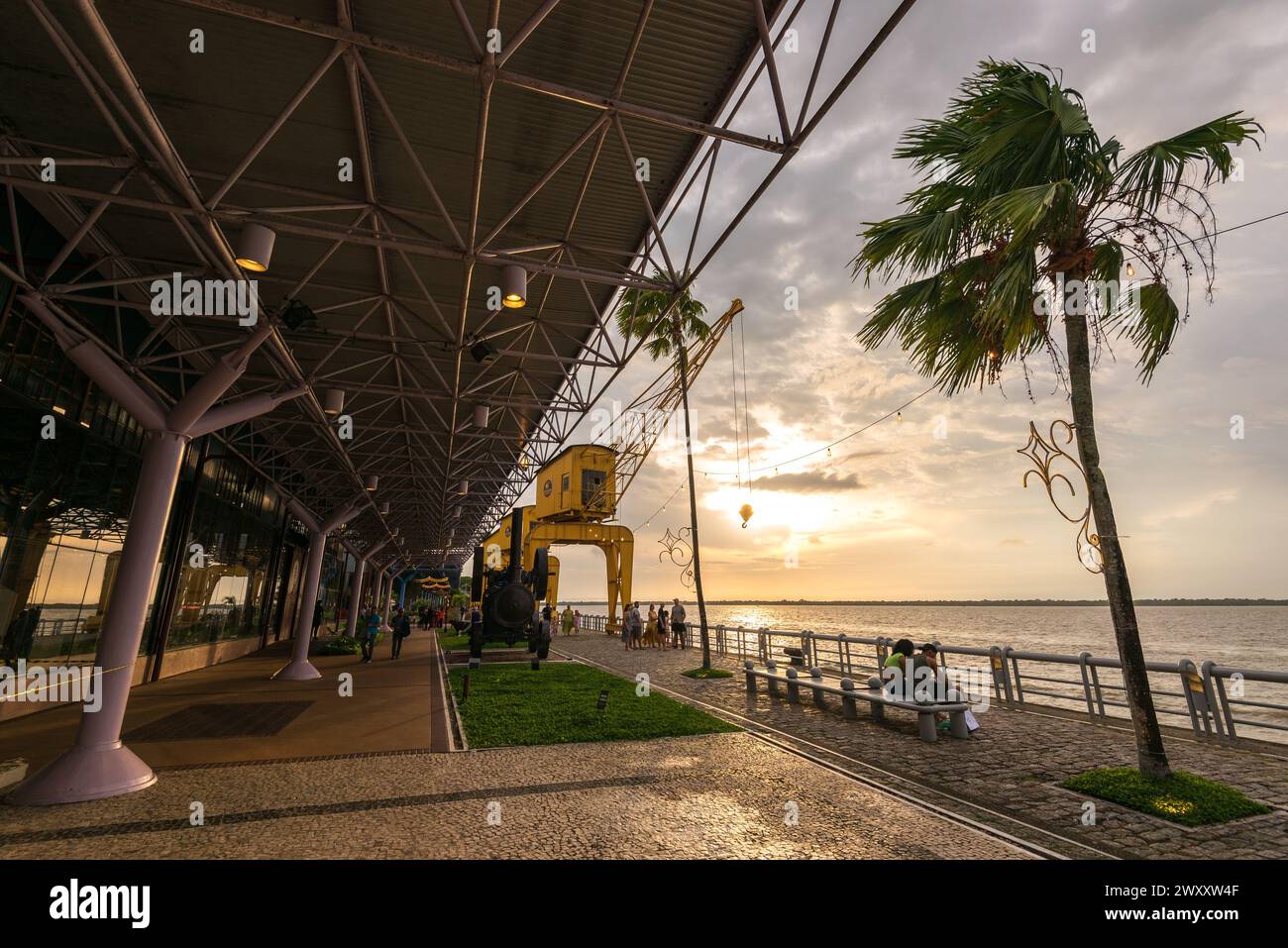 Docks Station in Belem City is a Popular Place With Restaurants and ...