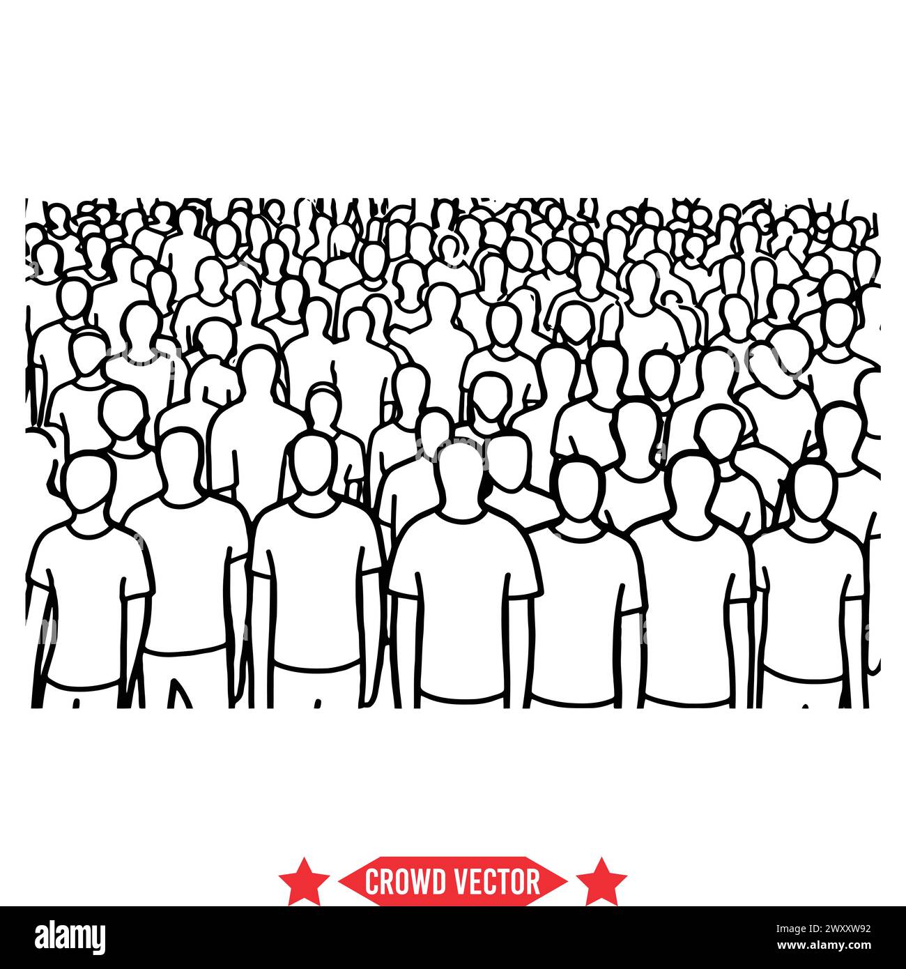 Dynamic gathering Stock Vector Images - Alamy