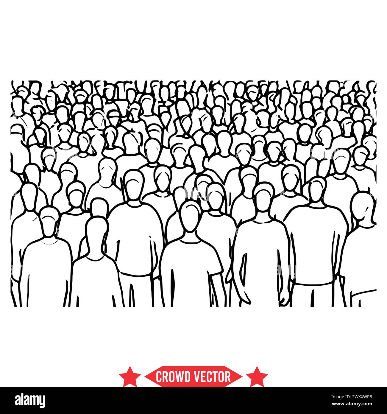 Dynamic gathering Stock Vector Images - Alamy