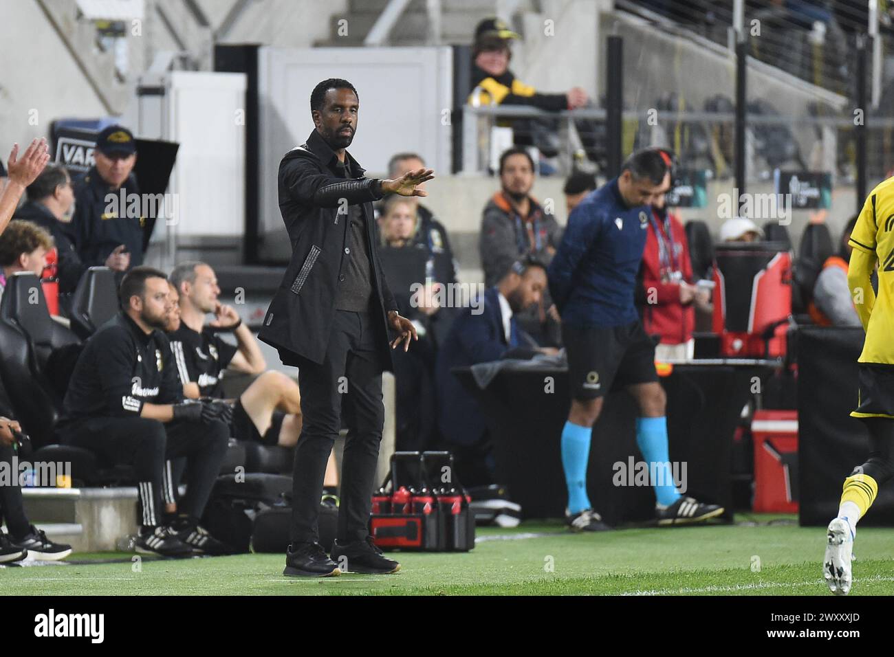 Columbus, Ohio, USA. 2nd Apr, 2024. Columbus Crew head coach Wilfred ...