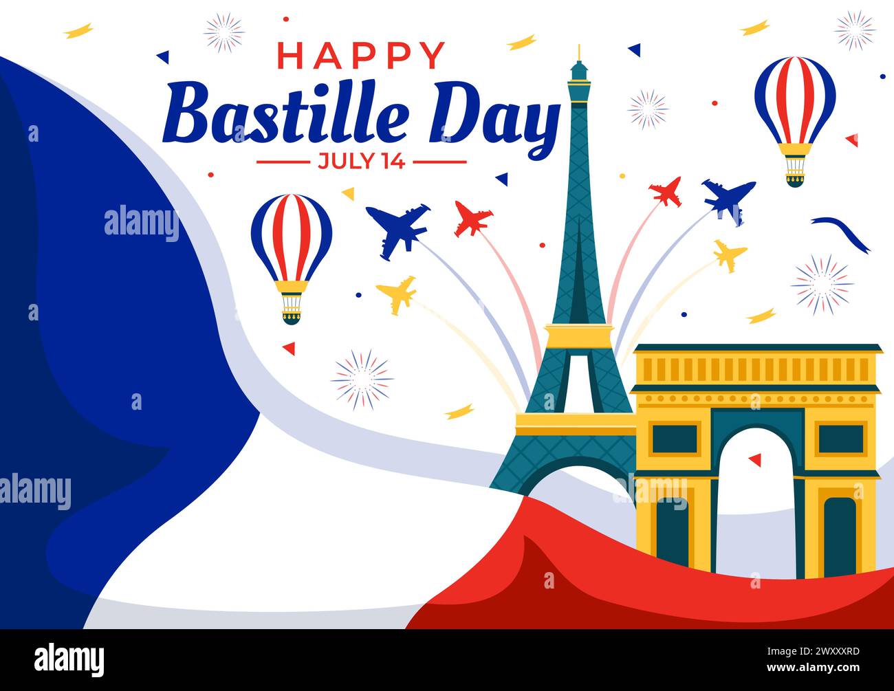 July revolution in france Stock Vector Images - Alamy
