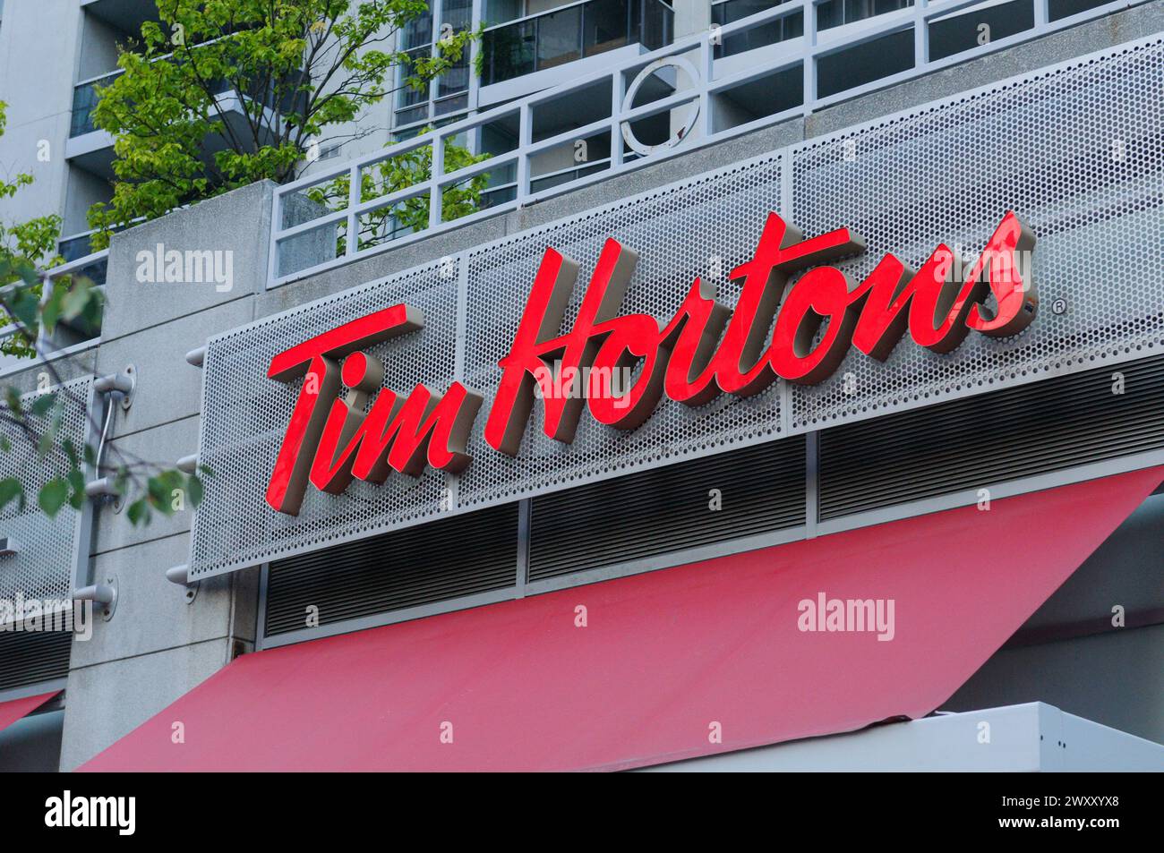 Tim hortons logo design hi-res stock photography and images - Alamy