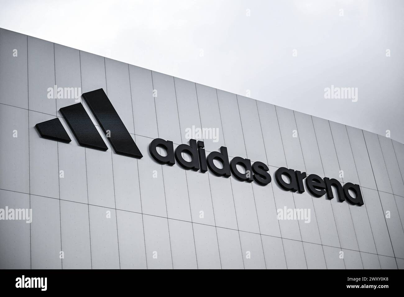 Multi purpose and modular hall arena porte de la chapelle hi-res stock ...