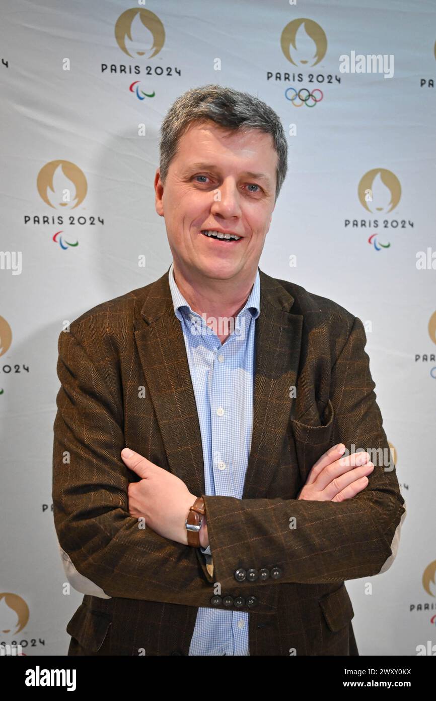 Paris, France. 02nd Apr, 2024. Antoine Bernard de Saint-Affrique ...