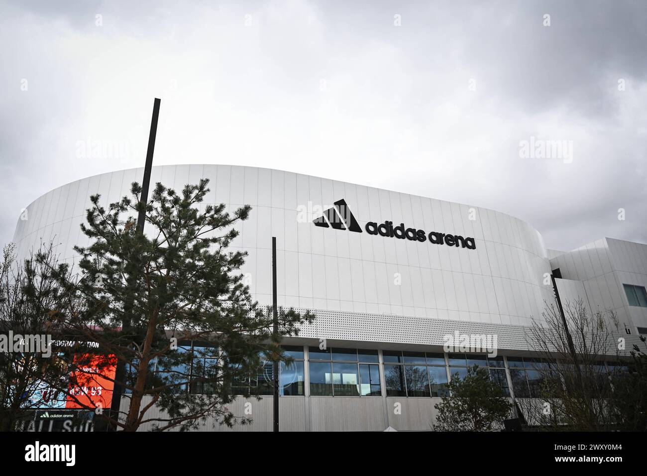 Multi purpose and modular hall arena porte de la chapelle hi-res stock ...
