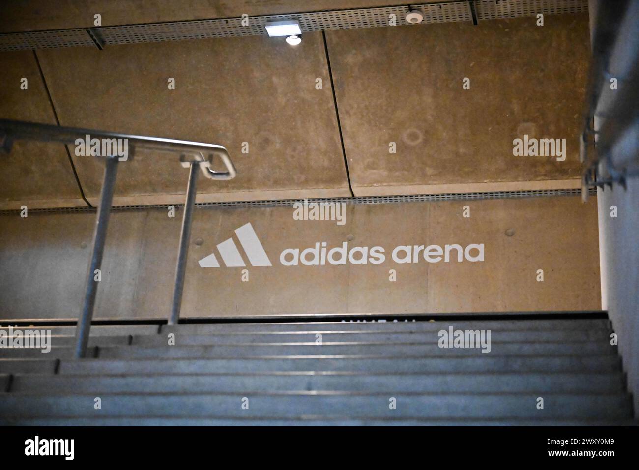 Multi purpose and modular hall arena porte de la chapelle hi-res stock ...
