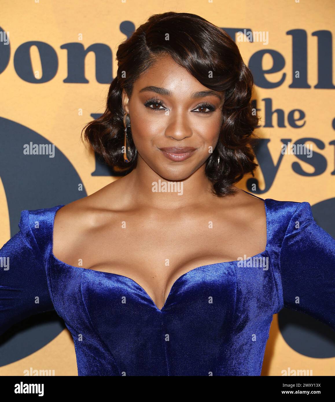 Los Angeles, USA. 02nd Apr, 2024. Simone Joy Jones arrives at Don't Tell Mom The Babysitters ...