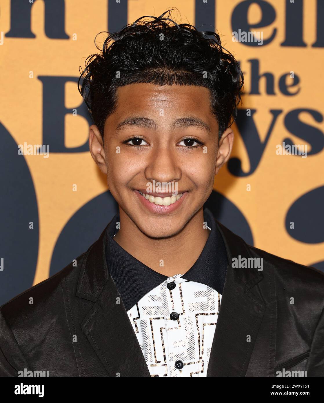 Los Angeles, USA. 02nd Apr, 2024. Romar Abel Fernandez arrives at Don't ...