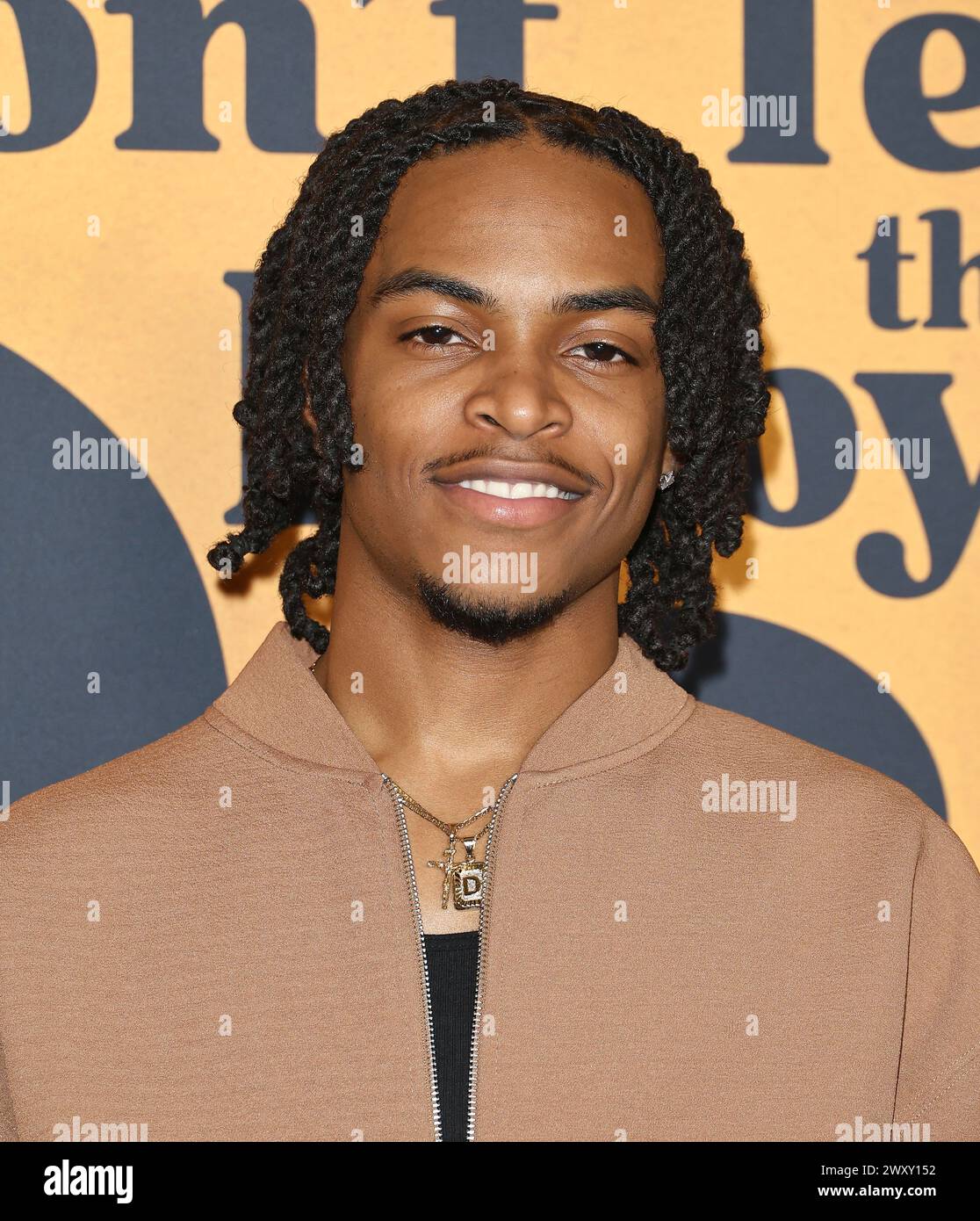 Danielle T. Hansley Jr arrives at Don't Tell Mom The Babysitters Dead ...