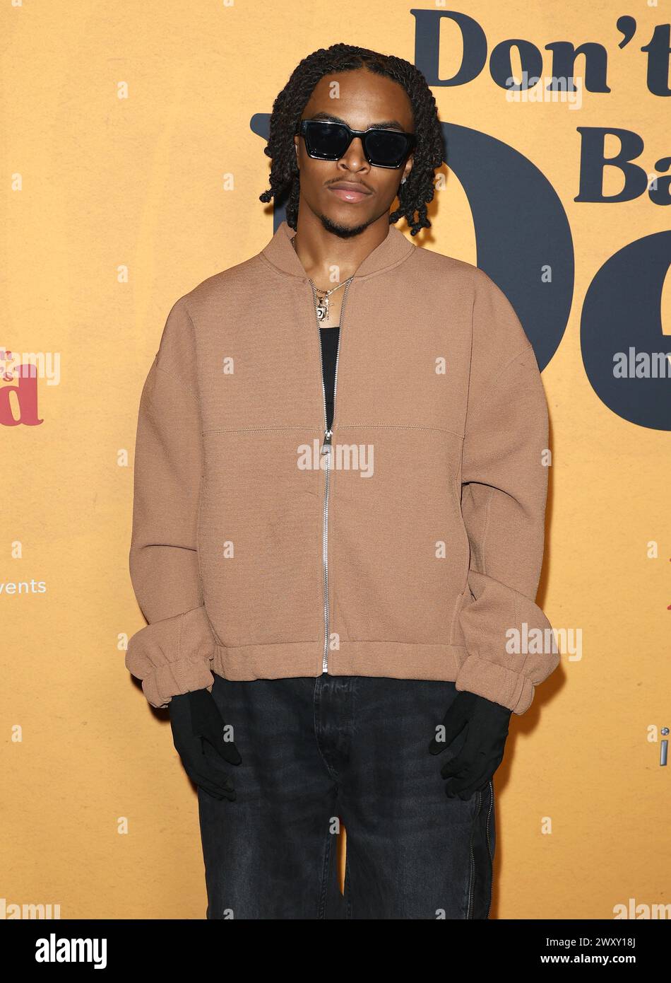 Los Angeles, USA. 02nd Apr, 2024. Danielle T. Hansley Jr arrives at Don ...