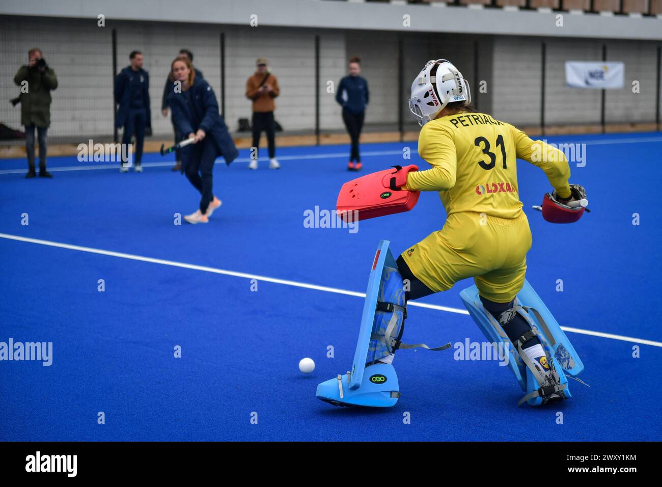 Paris, France. 02nd Apr, 2024. Players of the French national team of ...