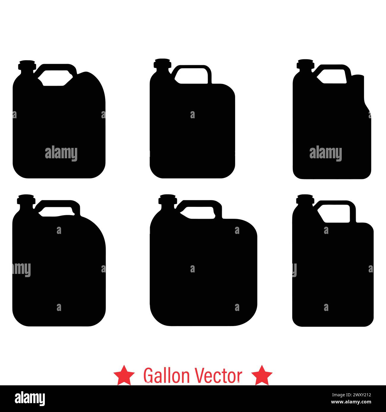Gallon vector vectors hi-res stock photography and images - Alamy