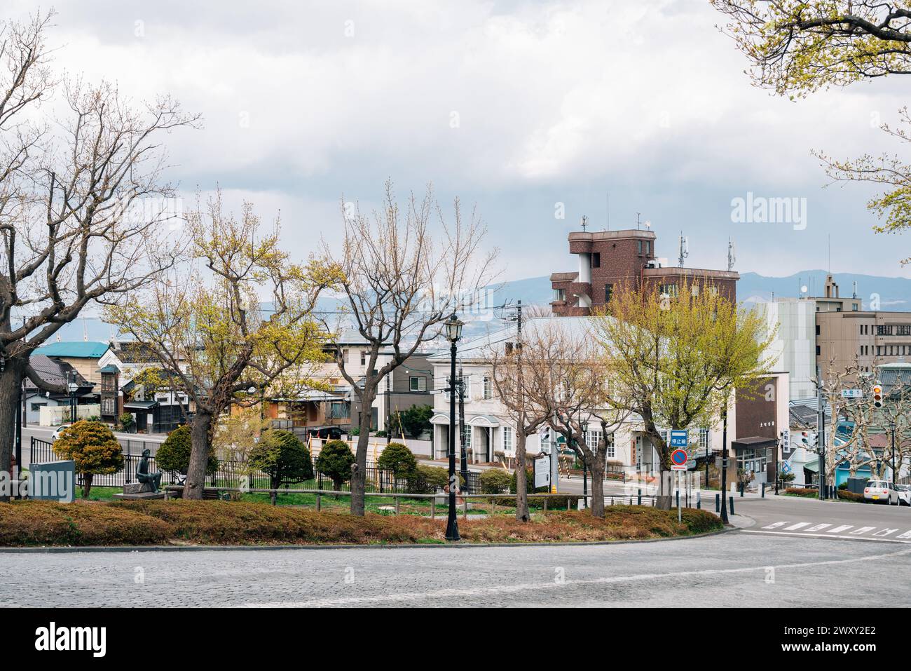 Hakodate, Hokkaido, Japan - April 23, 2023 : Motomachi street Stock ...