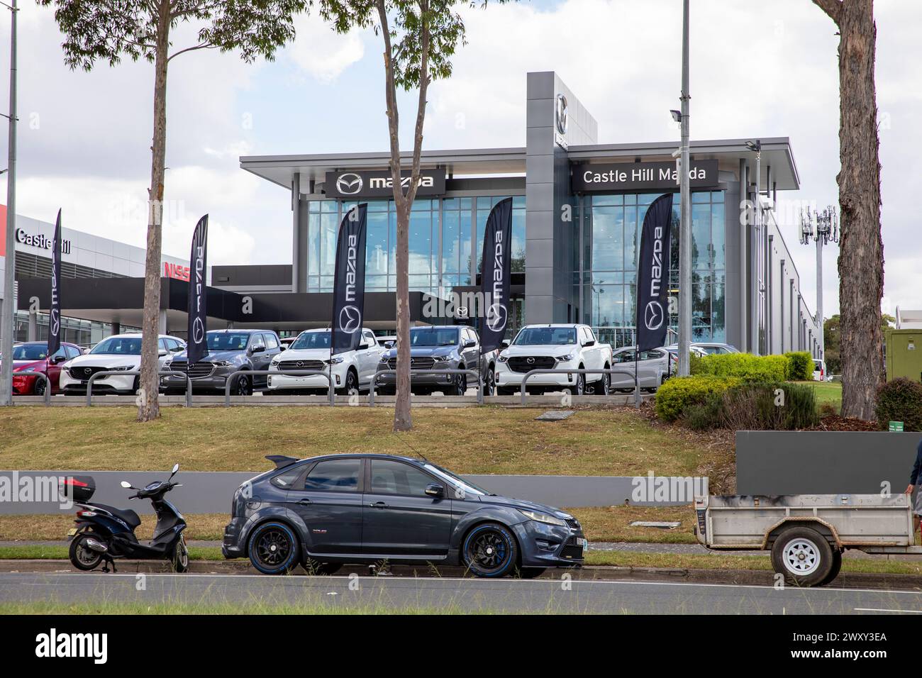 Mazda showroom australia hi-res stock photography and images - Alamy