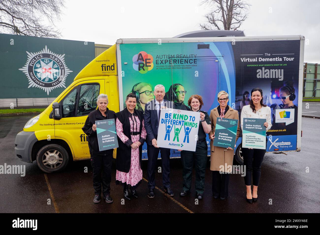 (from left) Sally Marais, Training2Care trainer, Carol Mounce, PSNI's ...