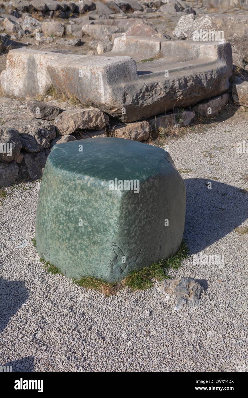 Hattusa green stone hi-res stock photography and images - Alamy