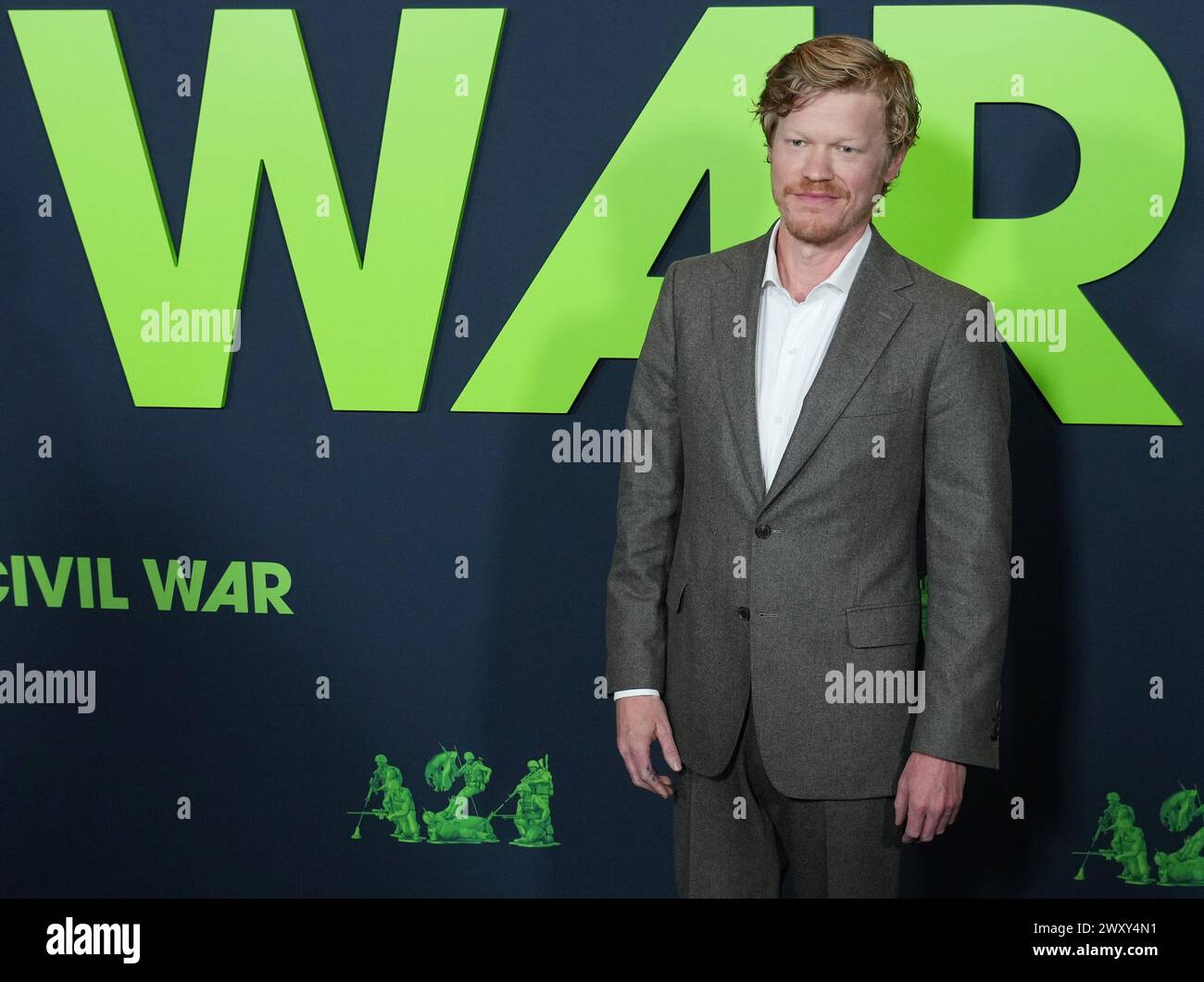 Los Angeles, USA. 02nd Apr, 2024. Jesse Plemons arrives at the A24's ...