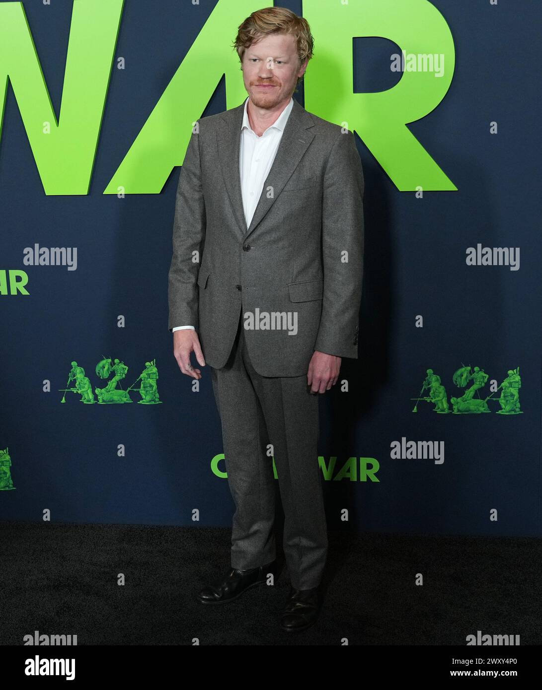 Los Angeles, USA. 02nd Apr, 2024. Jesse Plemons arrives at the A24's ...