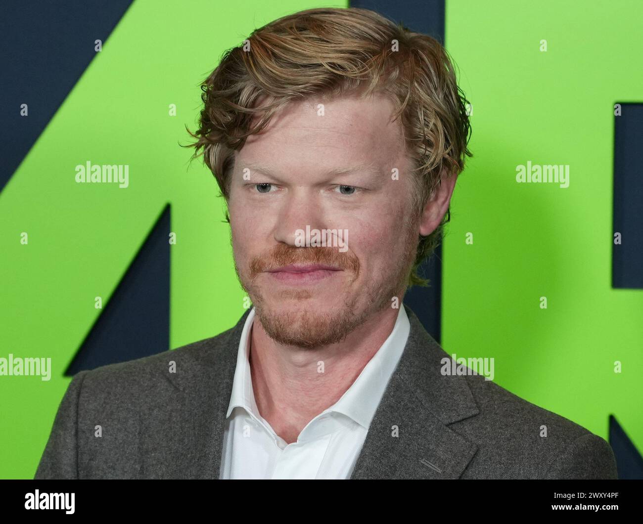 Jesse Plemons arrives at the A24's CIVIL WAR Los Angeles Premiere held ...