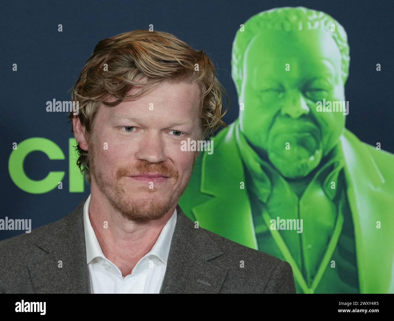 Jesse Plemons arrives at the A24's CIVIL WAR Los Angeles Premiere held ...