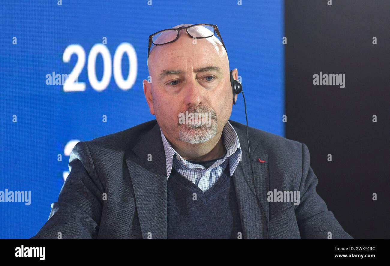 Non Exclusive: KYIV, UKRAINE -APRIL 1, 2024 - UNICEF Ukraine Deputy ...