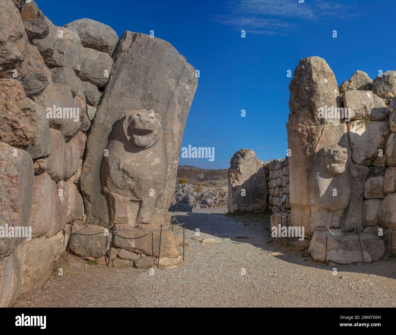 Hattusa sphinx statue hi-res stock photography and images - Alamy