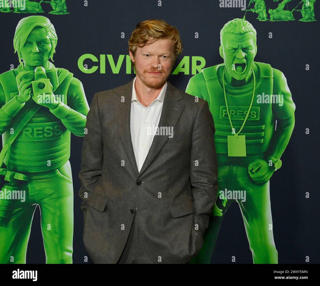 Los Angeles, United States. 02nd Apr, 2024. Jesse Plemons attends the ...