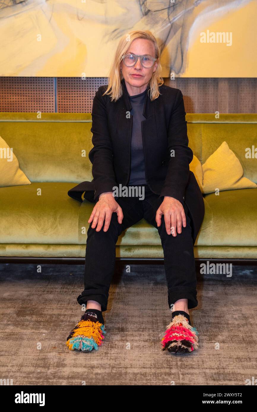 Lower, Austria. 2nd Apr, 2024. Arrival of Oscar winner Patricia ...