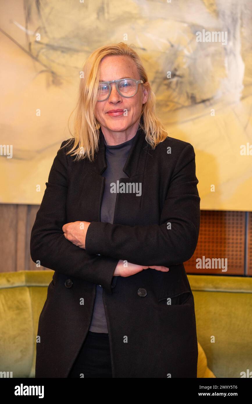 Lower, Austria. 2nd Apr, 2024. Arrival of Oscar winner Patricia ...