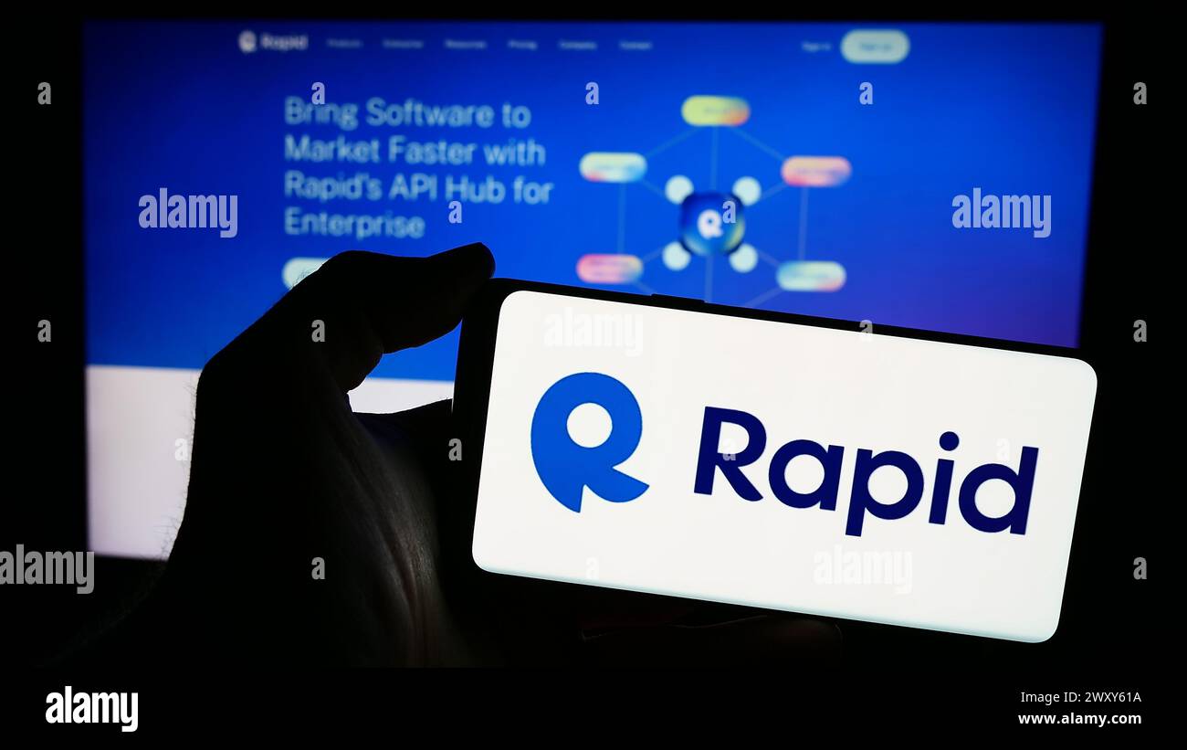 Rapidapi logo hi-res stock photography and images - Alamy