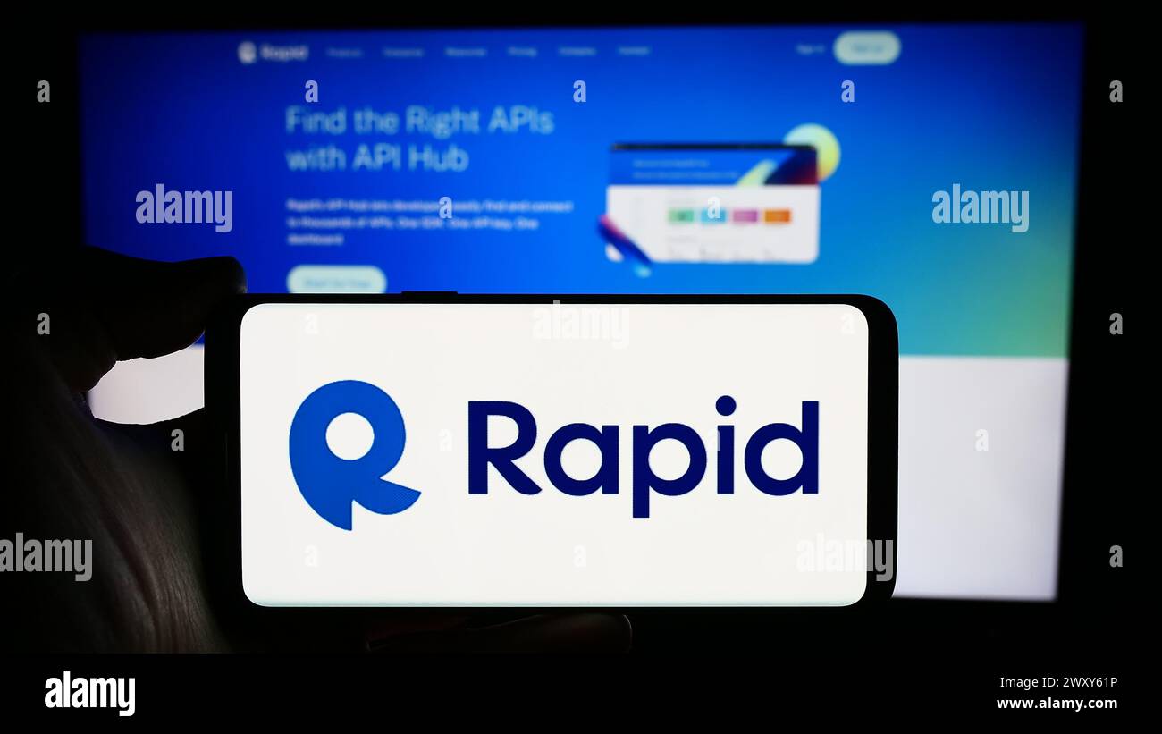 Rapidapi logo hi-res stock photography and images - Alamy